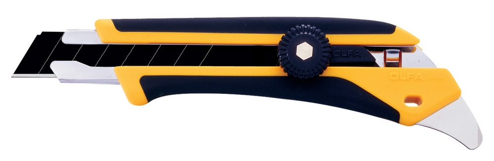 OLFA L-5 1116110 Heavy Duty Comfort-Grip Snap-off Utility Knife, 18-mm ...