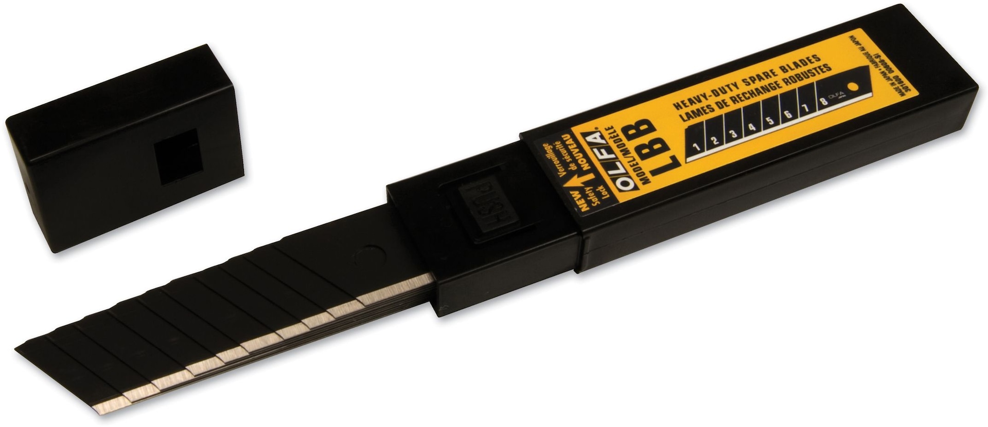 OLFA LBB-10B 9070 Pro Ultra-Sharp Heavy-Duty Snap-Off Blades, 18-mm, Black, 10-pk | Canadian Tire