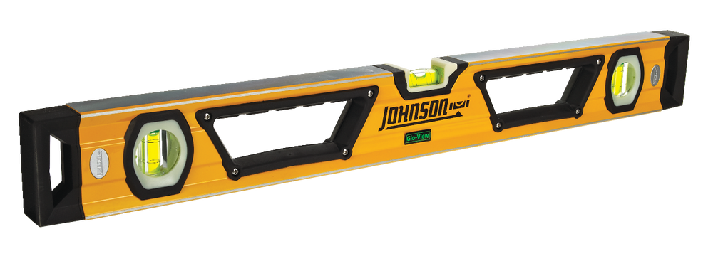 Johnson Aluminum Box Spirit Level, Orange/Black, 24-in- FD | Canadian Tire