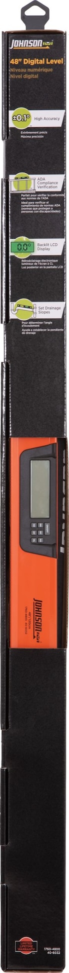 Johnson Digital Box Level, 48-in | Canadian Tire