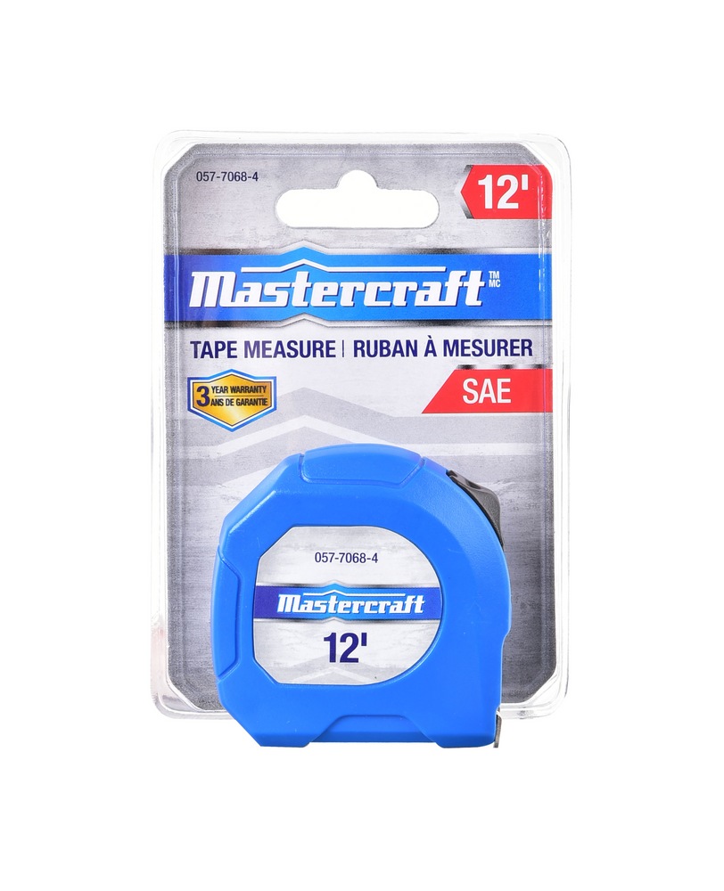 Mastercraft Classic Tape Measure, 12-ft | Canadian Tire