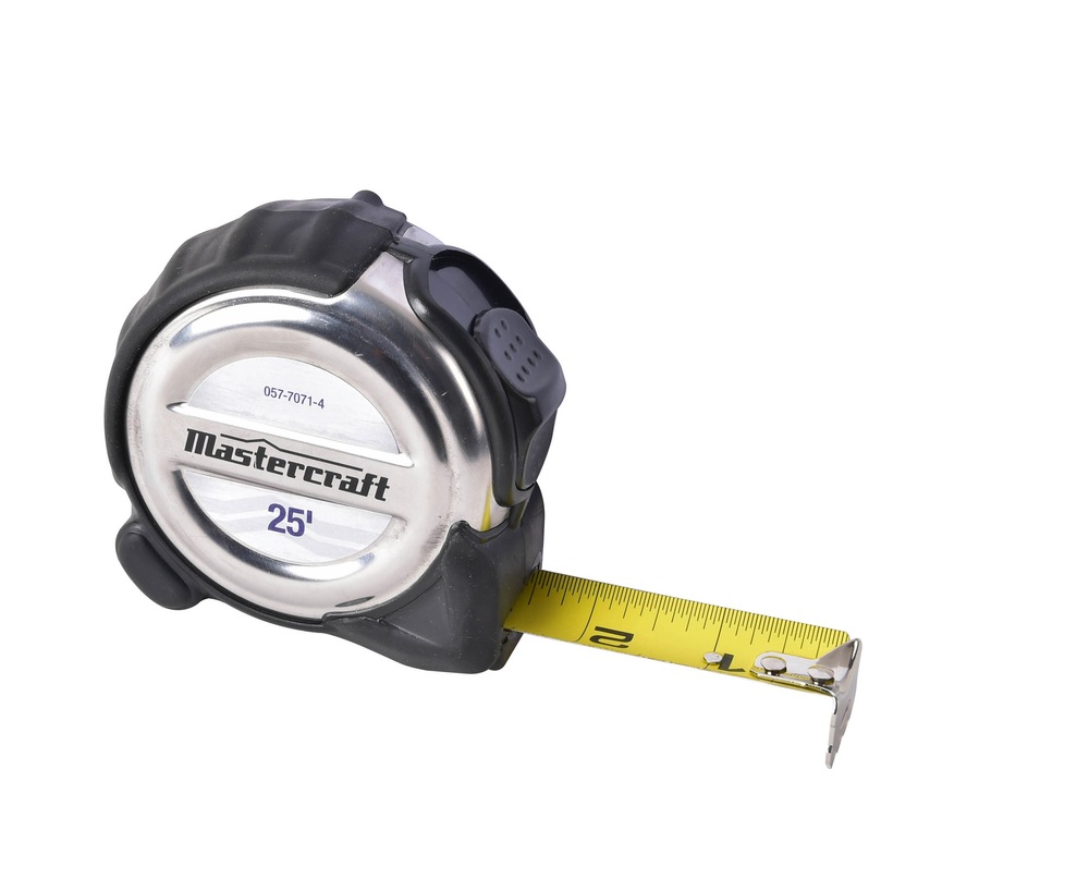 Mastercraft Stainless Steel Tape Measure, 25-ft | Canadian Tire