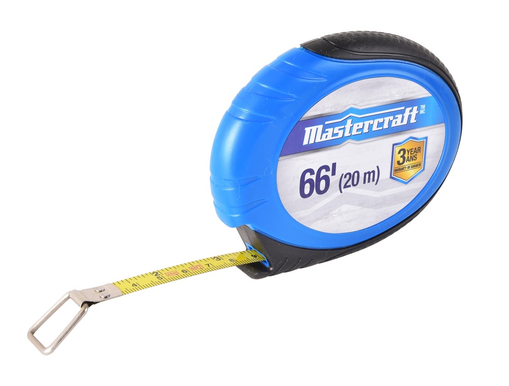 Mastercraft Steel Blade Tape Measure, 20-m | Canadian Tire