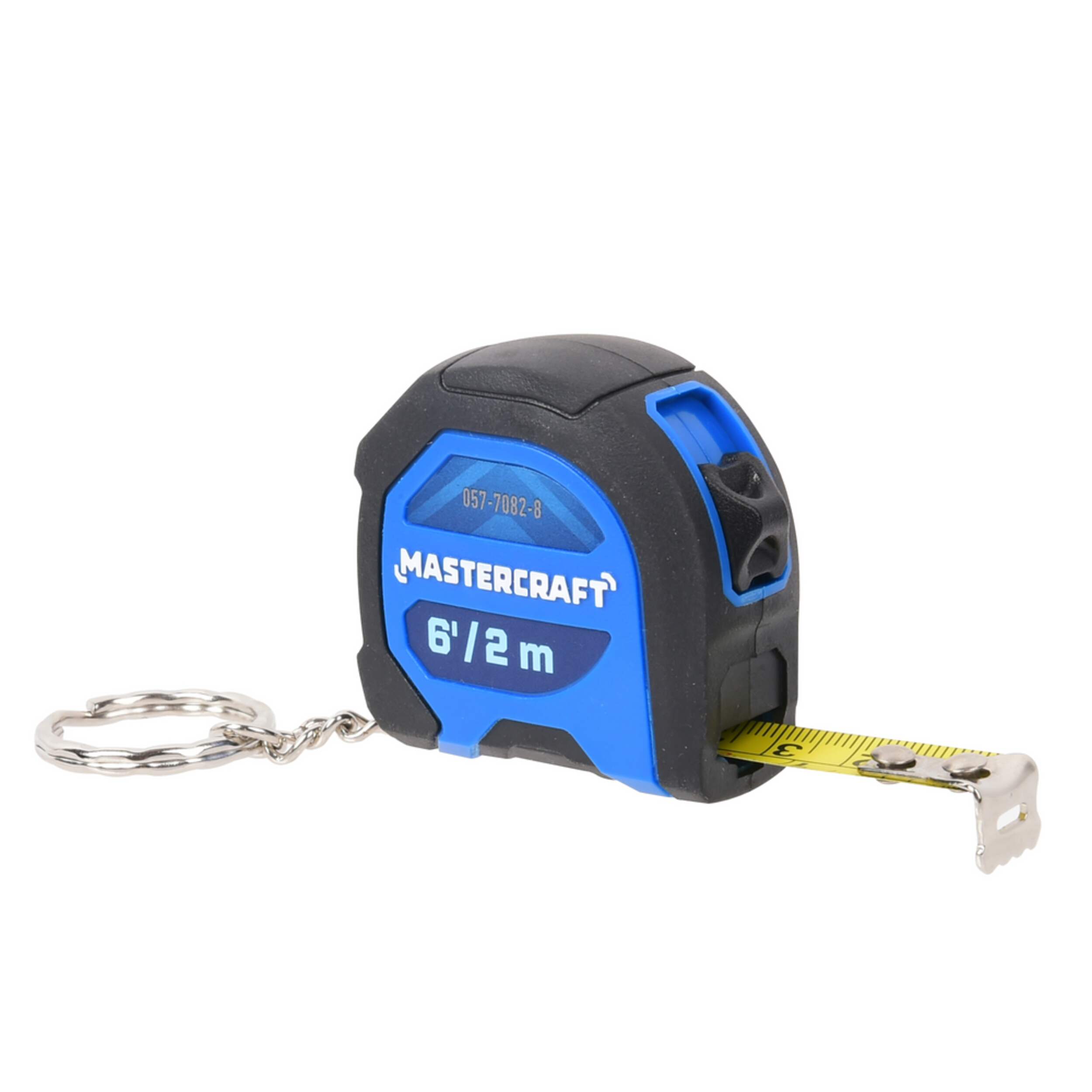 Mastercraft Keychain Tape Measure, 6-ft/2-m | Canadian Tire