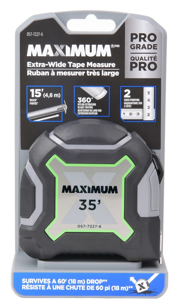 MAXIMUM Tape Measure, 35-ft | Canadian Tire