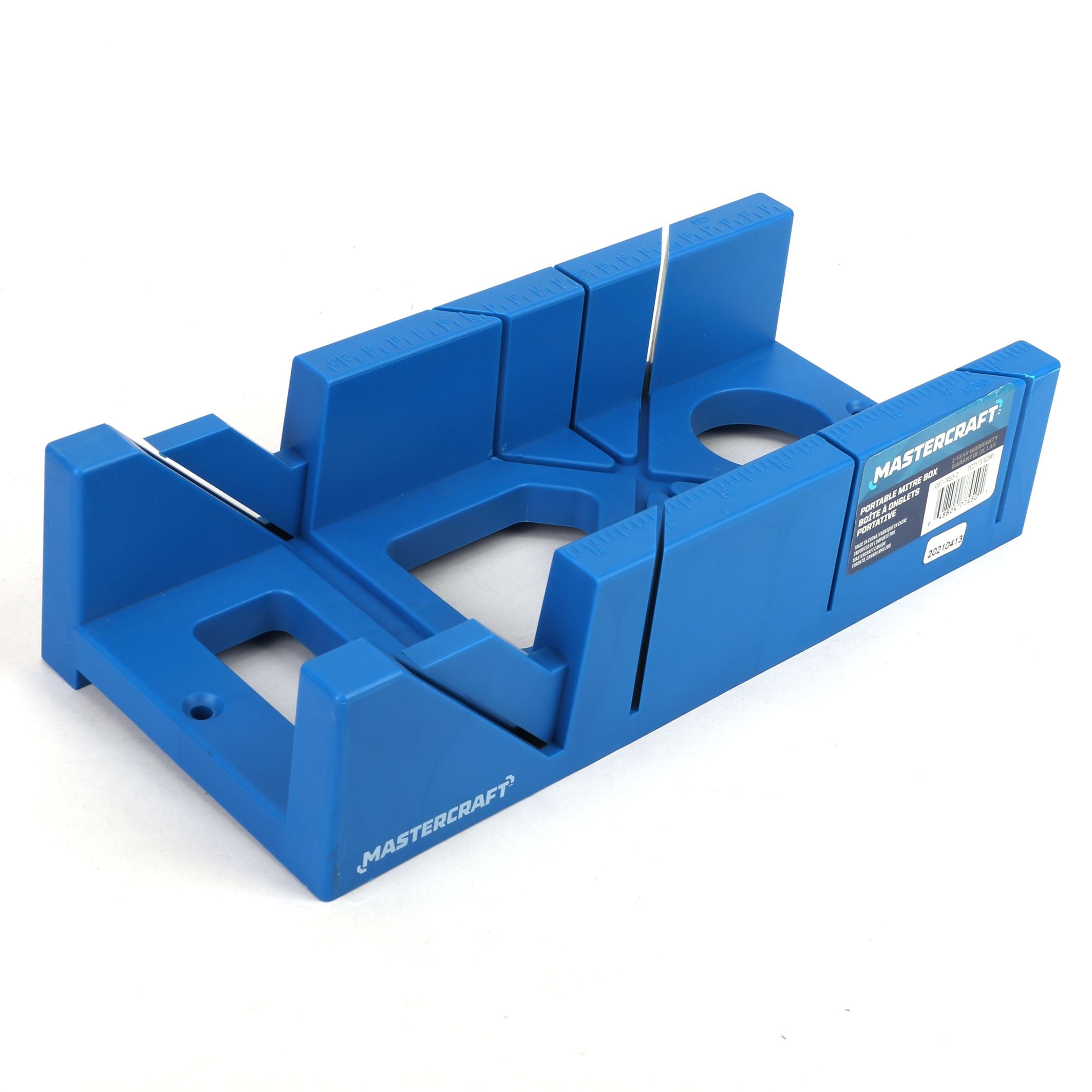 Mastercraft Portable Mitre Box Blue Canadian Tire