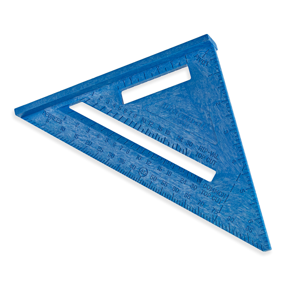 Mastercraft Plastic Rafter Square, 7-1/2 x 10-in, Blue | Canadian Tire