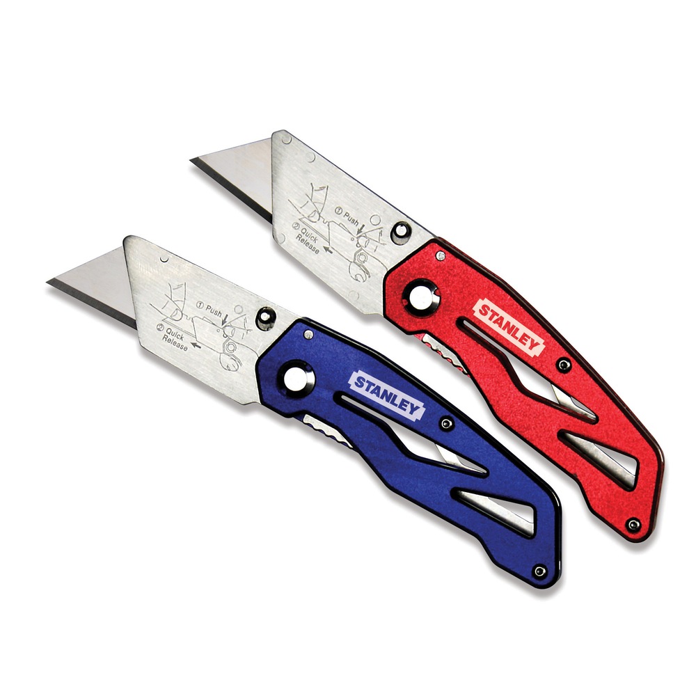 Stanley Folding Utility Knife, 2-pk | Canadian Tire