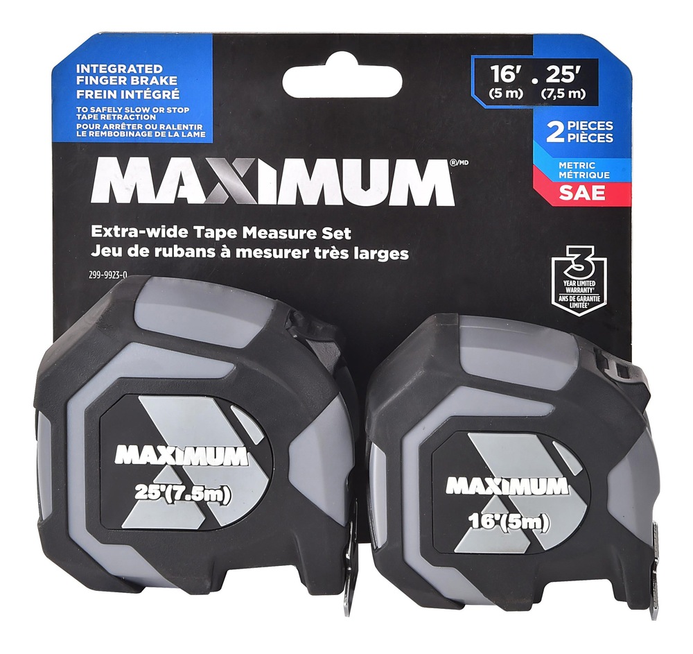 MAXIMUM Tape Measure, 2-pk | Canadian Tire