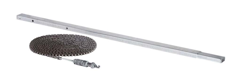 Mastercraft Chain Drive Tube Rail Extension Kit for 10-ft Garage Doors ...