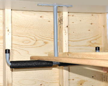 Mastercraft Steel Ceiling Mount Overhead Storage Hanger / Hook, 12 x 5. ...