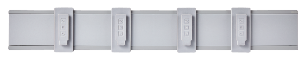 Mastercraft MOD Wall Organization Track with 4 Adjustable Clips for MOD ...