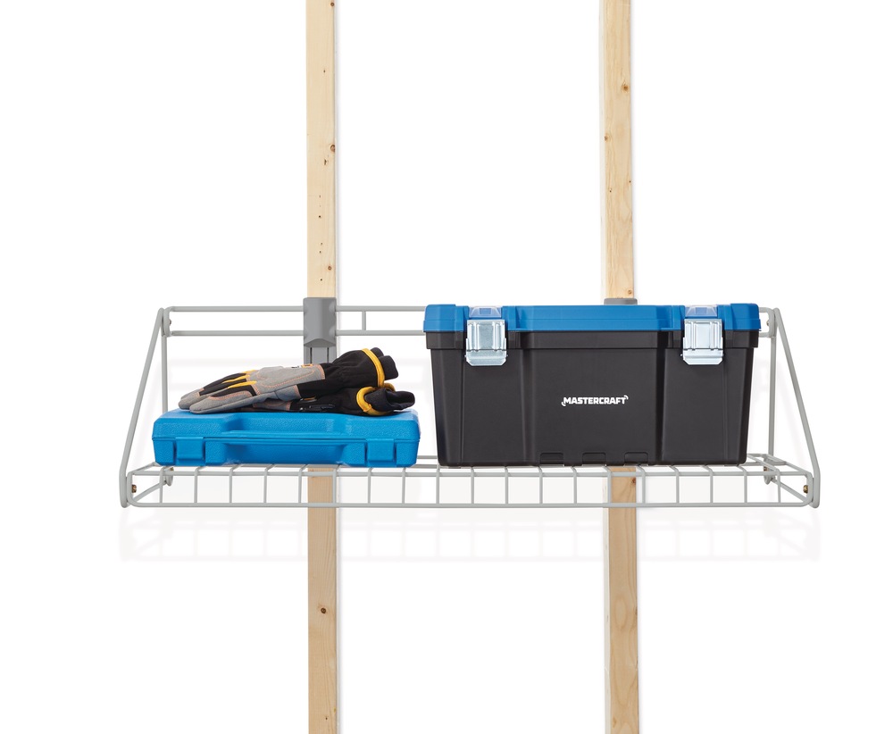 Mastercraft MOD Large Wire Storage Shelf, 32-in x 14-in x 9-1/4-in, 50 ...