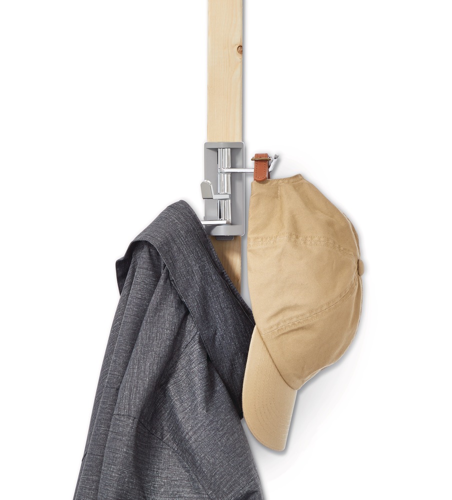 Mastercraft MOD Aluminum Wall Tri-Hook, 35-lb Load Capacity | Canadian Tire