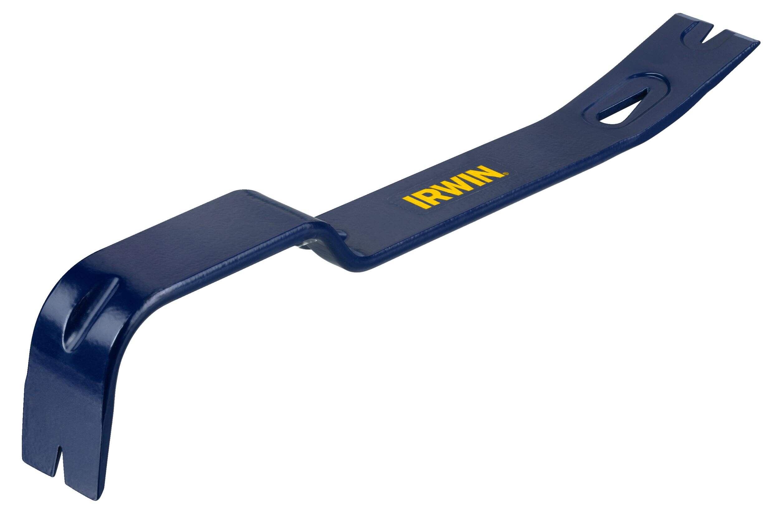 Irwin Contoured Flat Wrecking Bar with Knuckle Guard, High Carbon Steel ...
