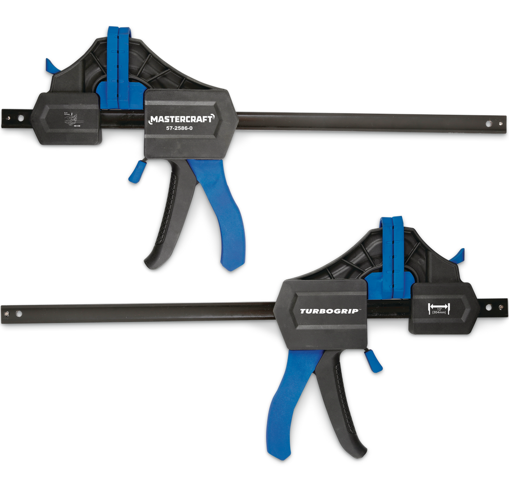 Mastercraft 220-lb Trigger Bar Clamp with 3.3-in Throat, One Handed ...