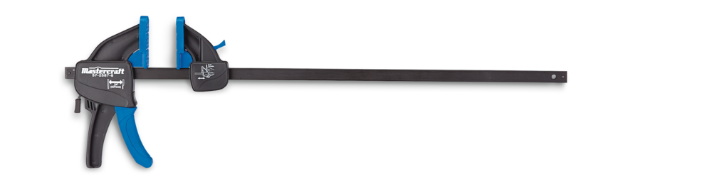 Mastercraft 220-lb Trigger Bar Clamp with 3.3-in Throat, One Handed ...