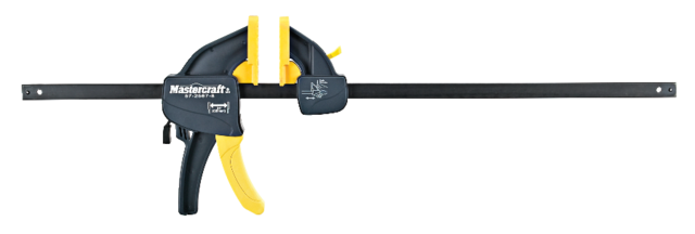 Mastercraft 220-lb Trigger Bar Clamp with 3.3-in Throat, One Handed ...