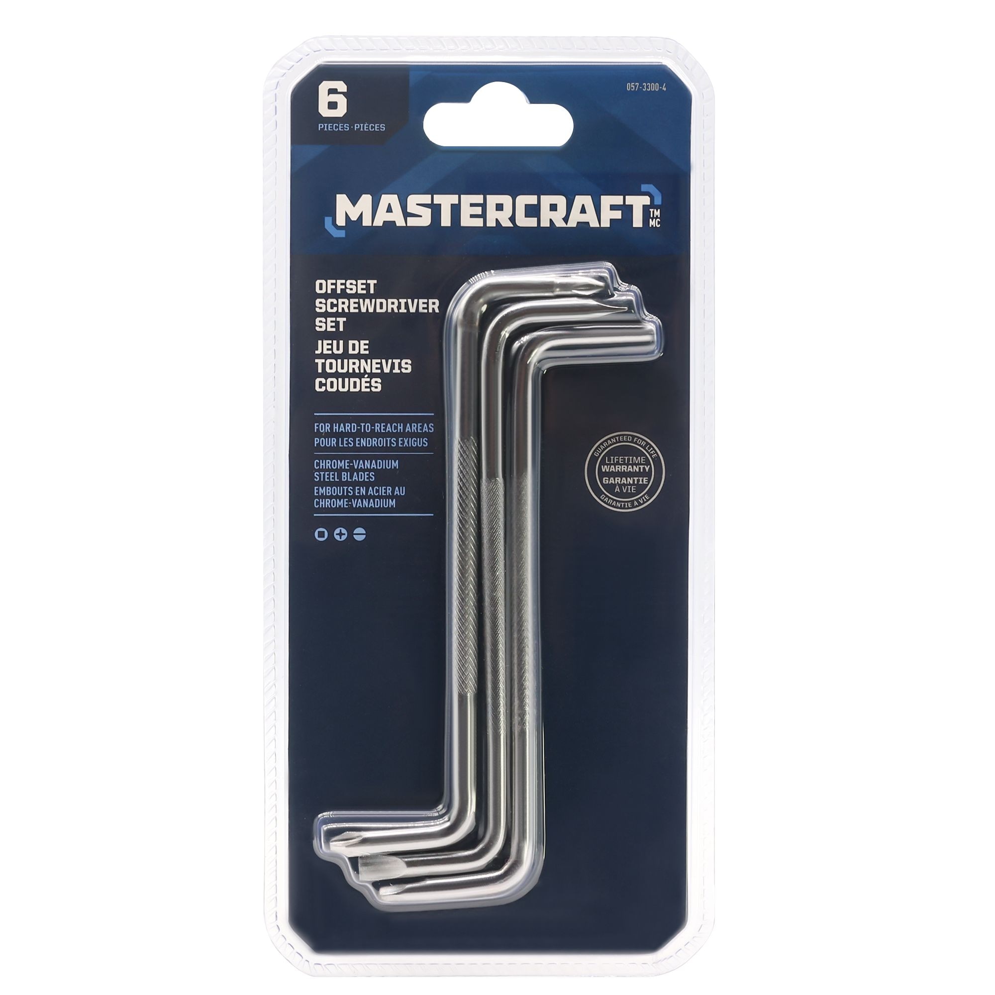 Mastercraft 3-pk Offset Screwdrivers Set, Z-Shaped | Canadian Tire