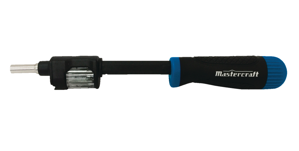 Mastercraft 13-in-1 Multi-Bit Ratcheting Screwdriver with Magnetic Bit ...