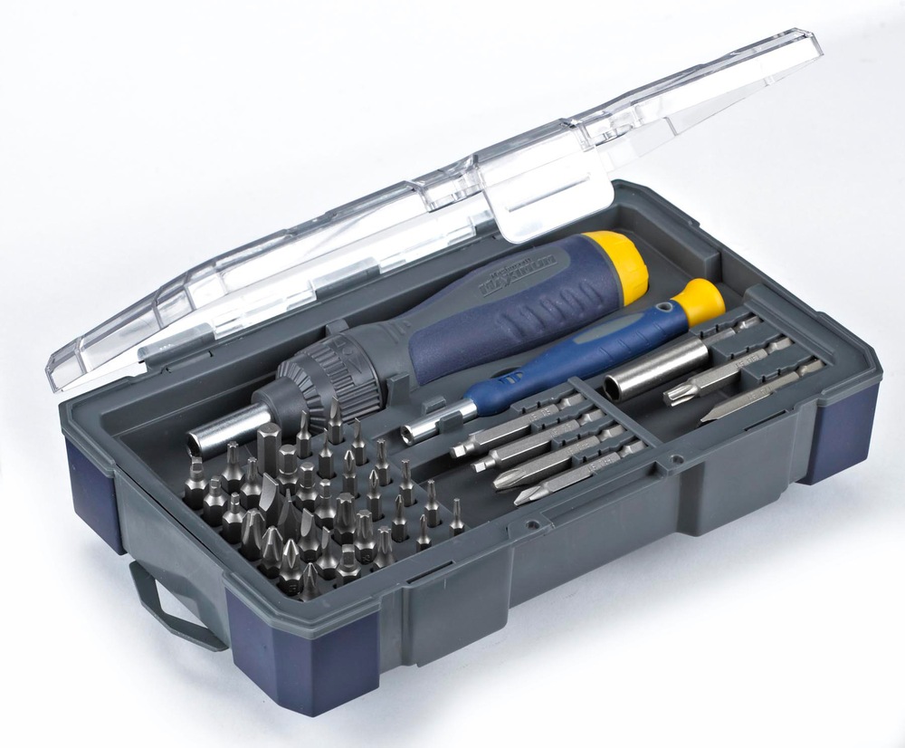 Mastercraft Ratchet Screwdriver and Bit Set, 42-pcs | Canadian Tire