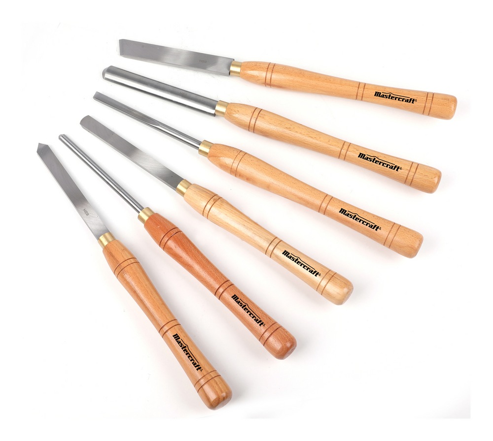 Mastercraft Wood Lathe Chisel Set, 6-pc | Canadian Tire