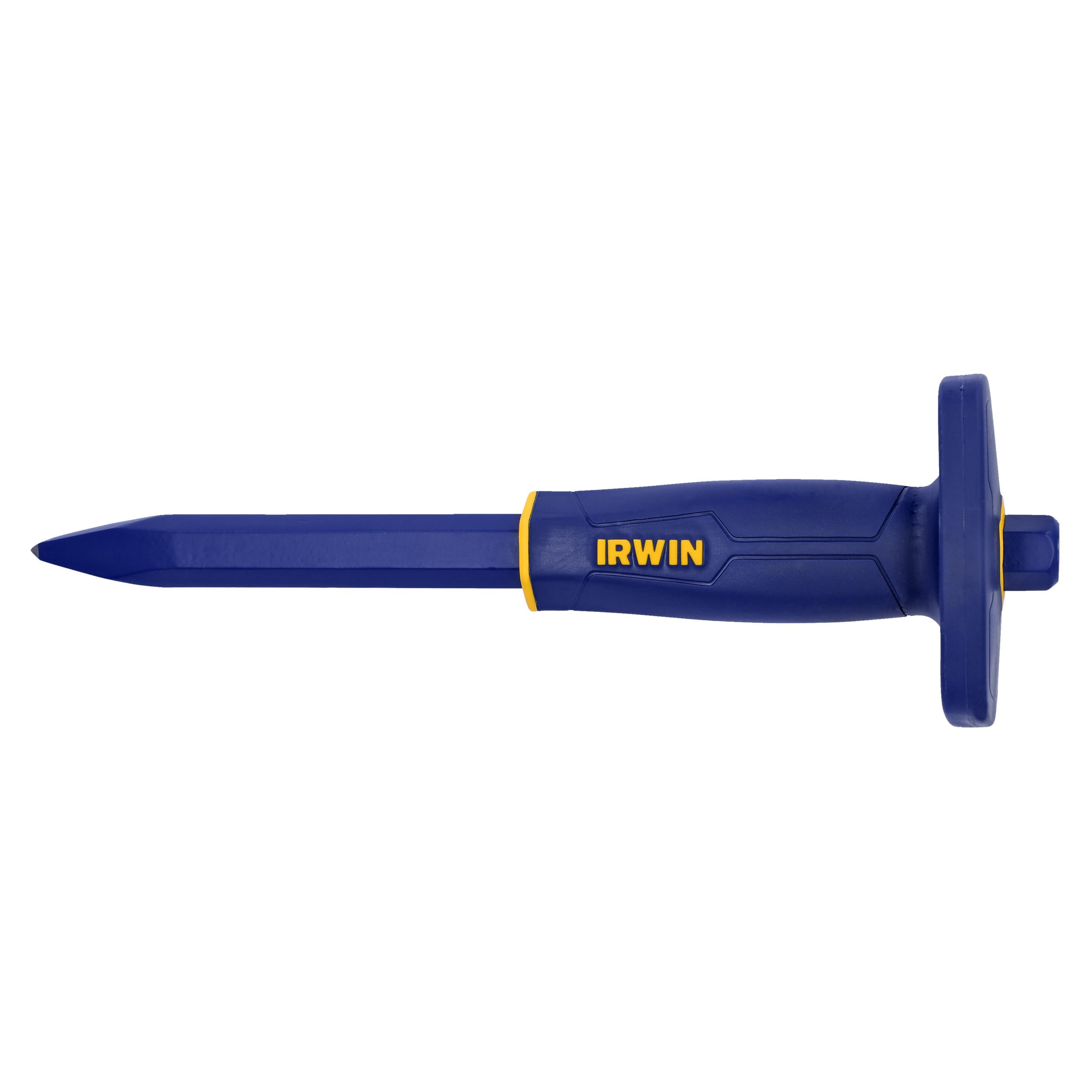 Irwin Steel Concrete Chisel with Hand Guard, 3/4-in x 12-in | Canadian Tire
