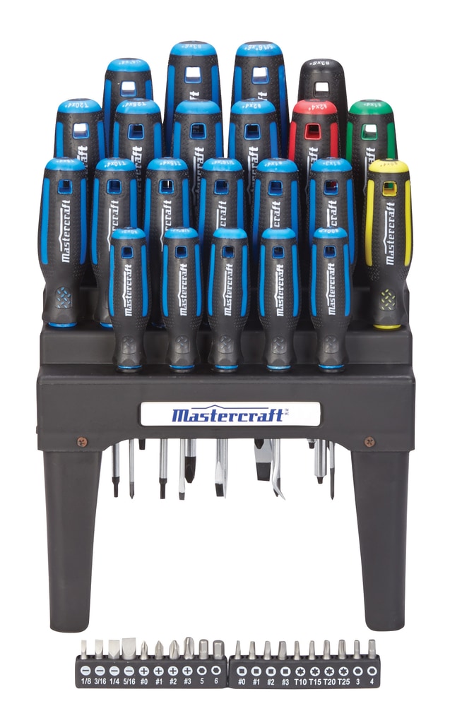 Mastercraft Screwdriver Set with Stand, 42-pc | Canadian Tire
