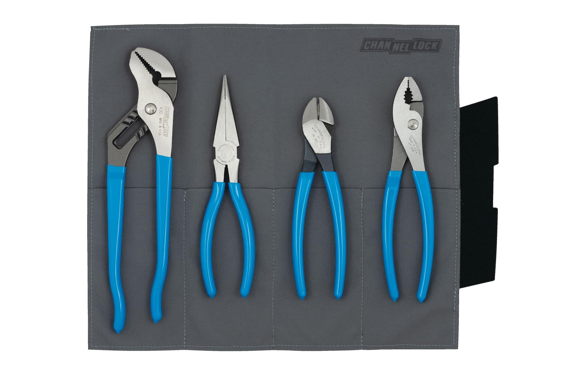 Channellock CT 4 Pliers Set Rust Resistant High Carbon Steel 4 pc Canadian Tire