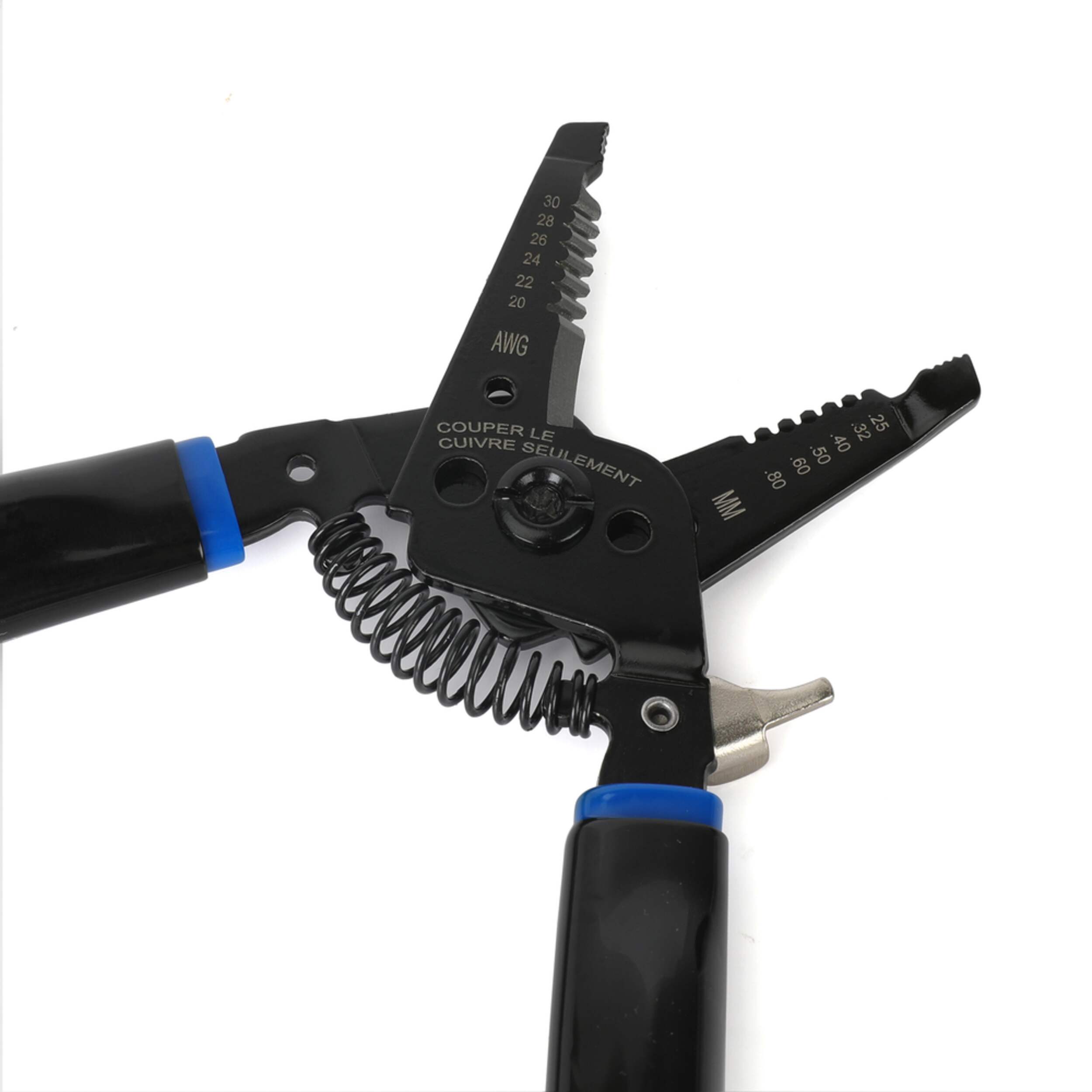 Mastercraft 20-30 Gauge Wire Stripper, Comfort Grip Handles, High ...