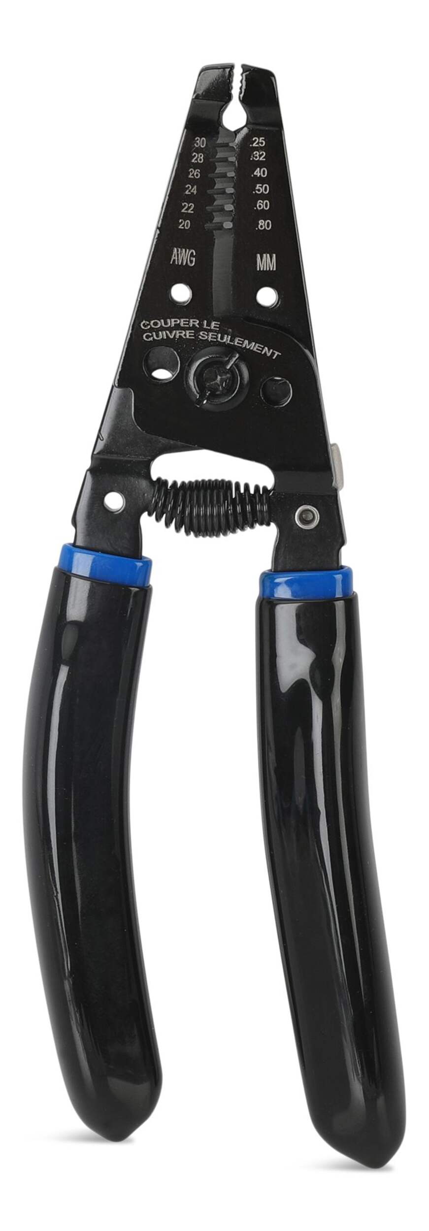 Mastercraft 20-30 Gauge Wire Stripper, Comfort Grip Handles, High ...