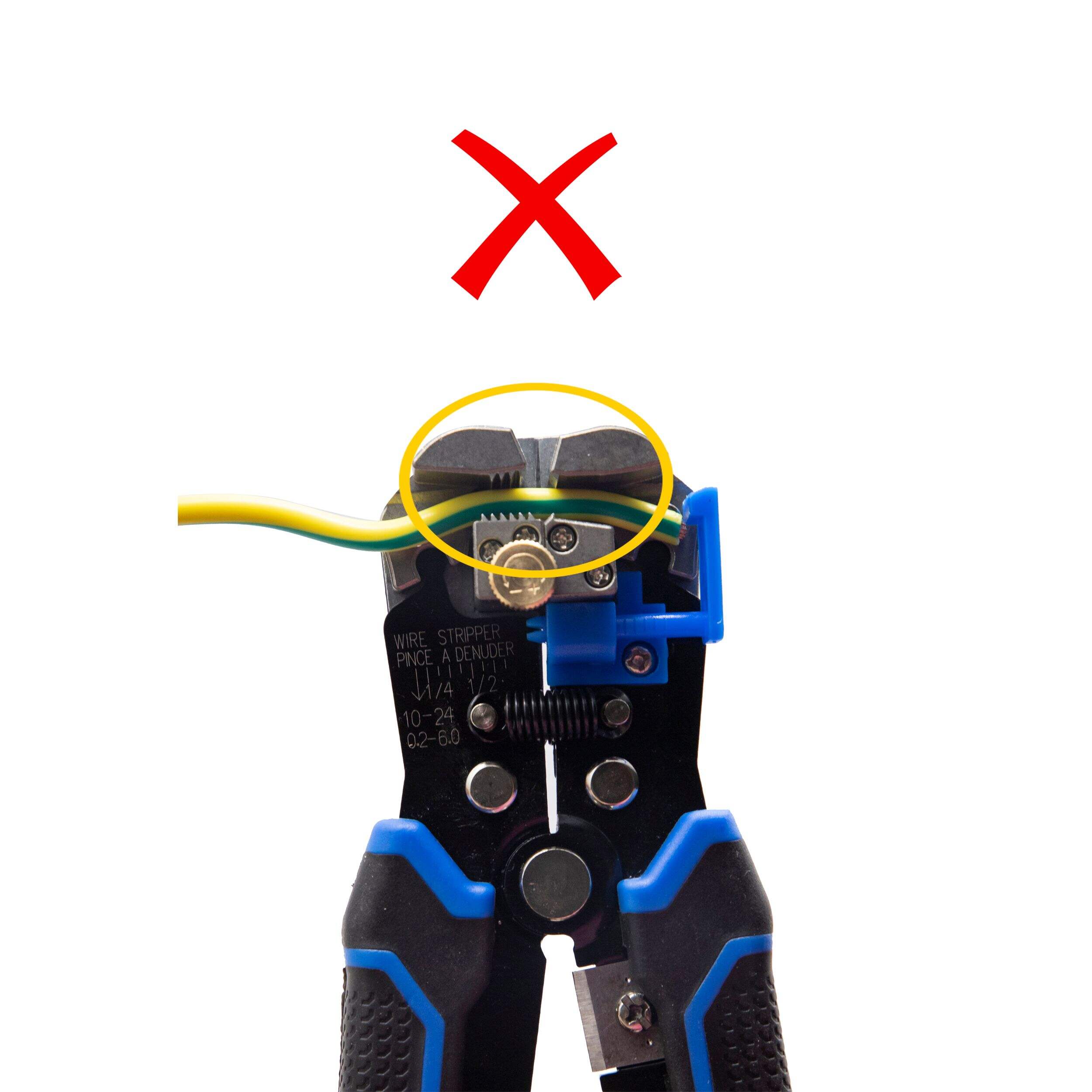 Mastercraft 10-22 Gauge Automatic Self-Adjusting Wire Stripper/Crimper ...