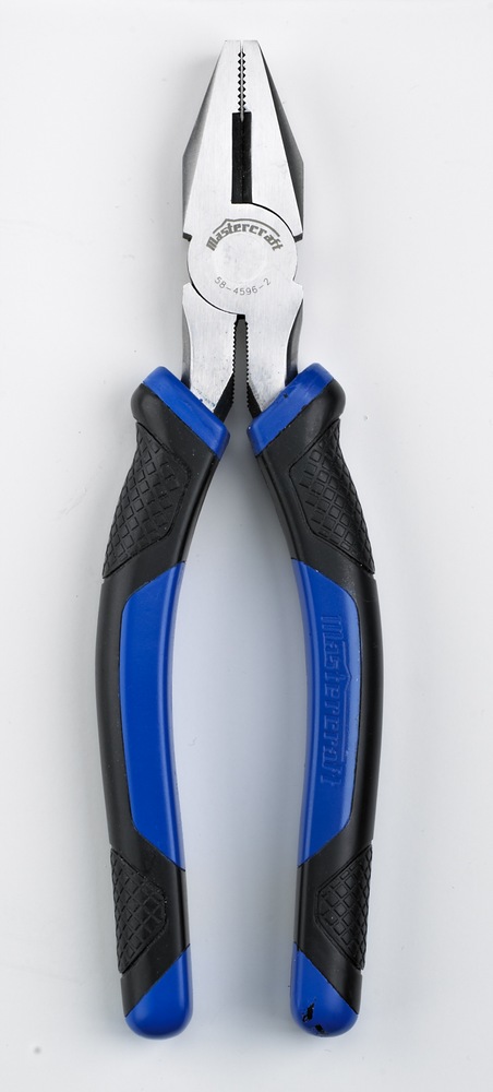Pince d'électricien Mastercraft, fini microchromé, acier à haute teneur ...