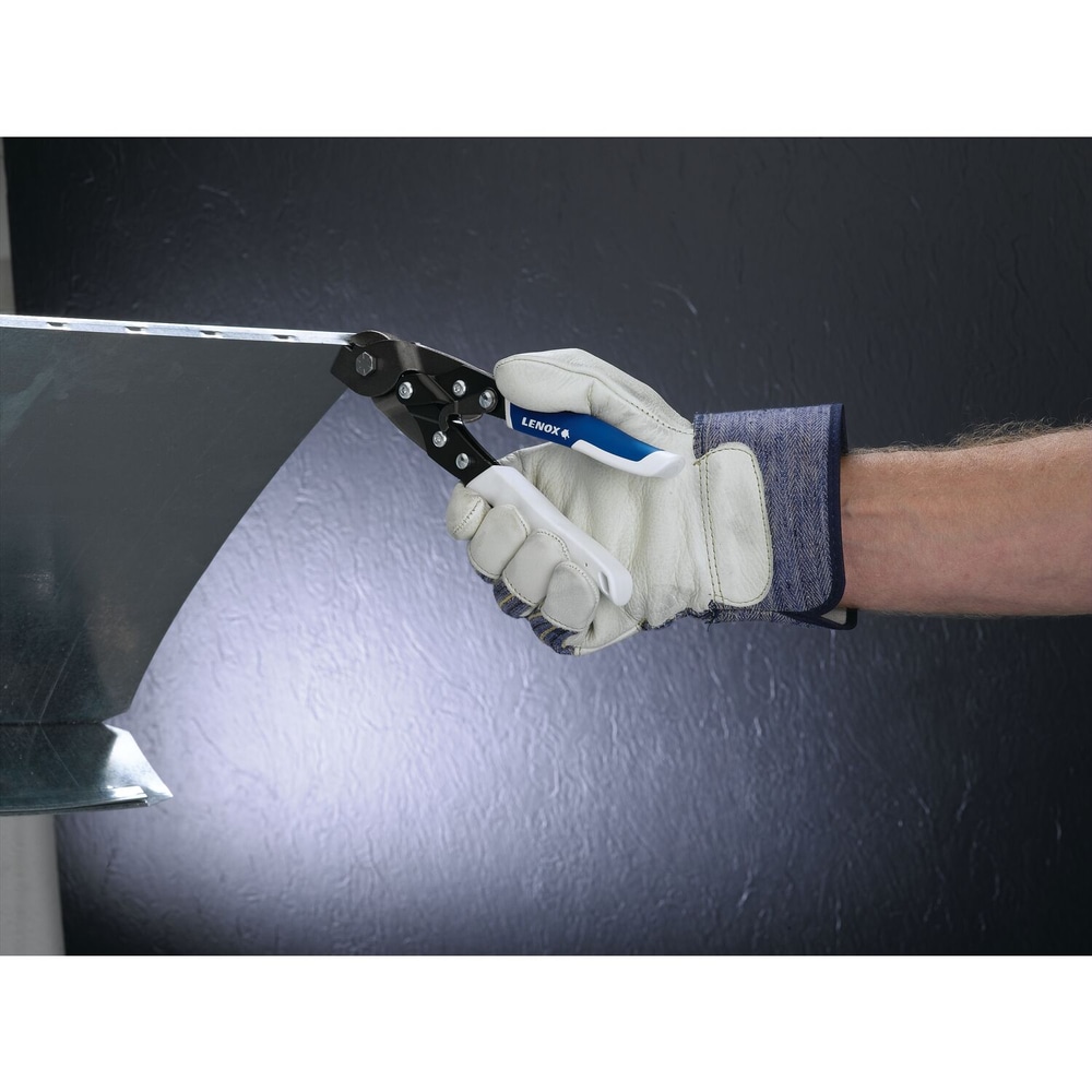 LENOX 22212SL1 Snap Lock Punch with Ergonomic Handles, 18 Ga/22 Ga ...