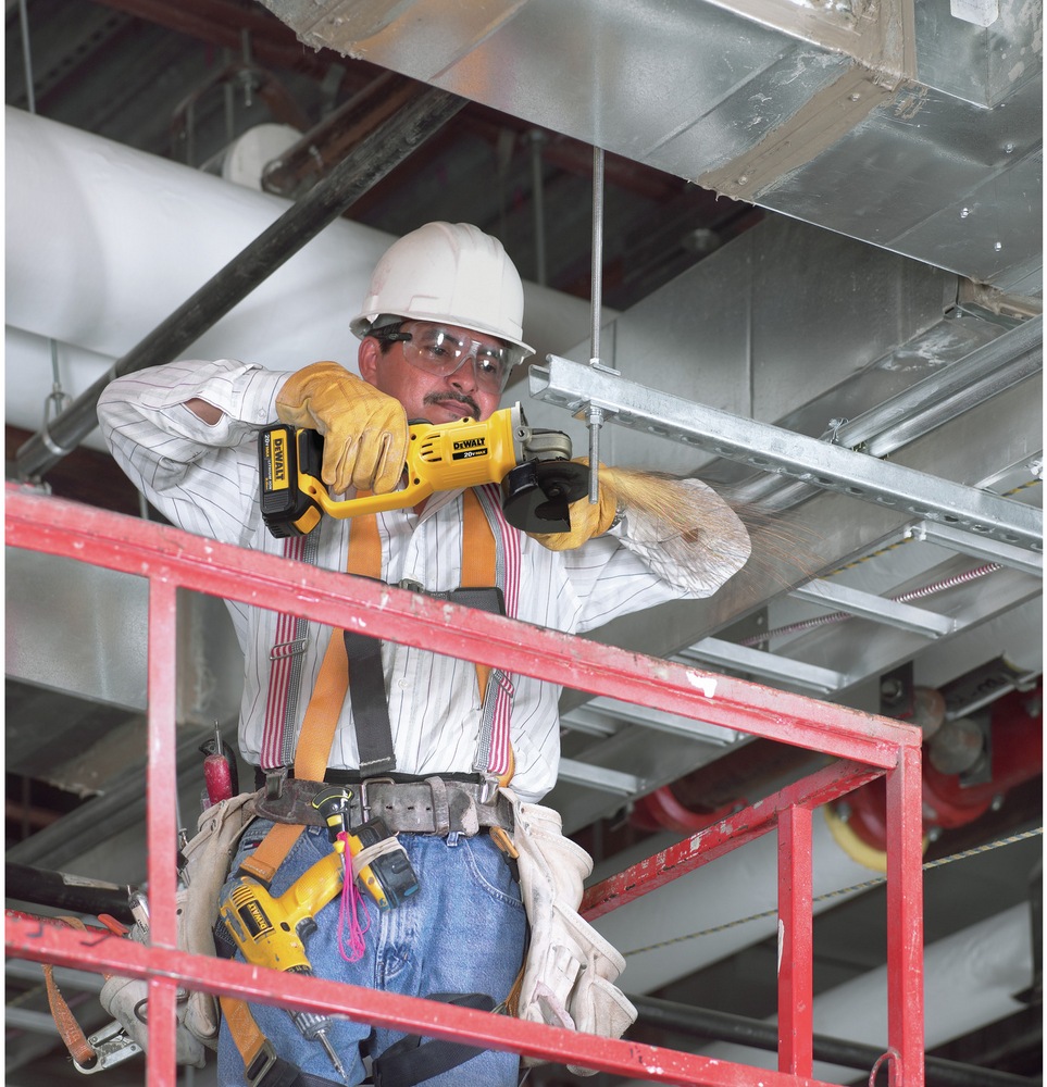 DEWALT DCG412B 20V MAX Lithium Ion Cordless Angle Grinder, Tool Only, 4 ...