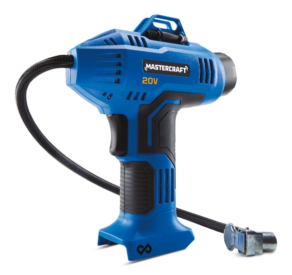 Mastercraft 20V Max Lithium-Ion Cordless Air Compressor, Tool Only, PWR ...