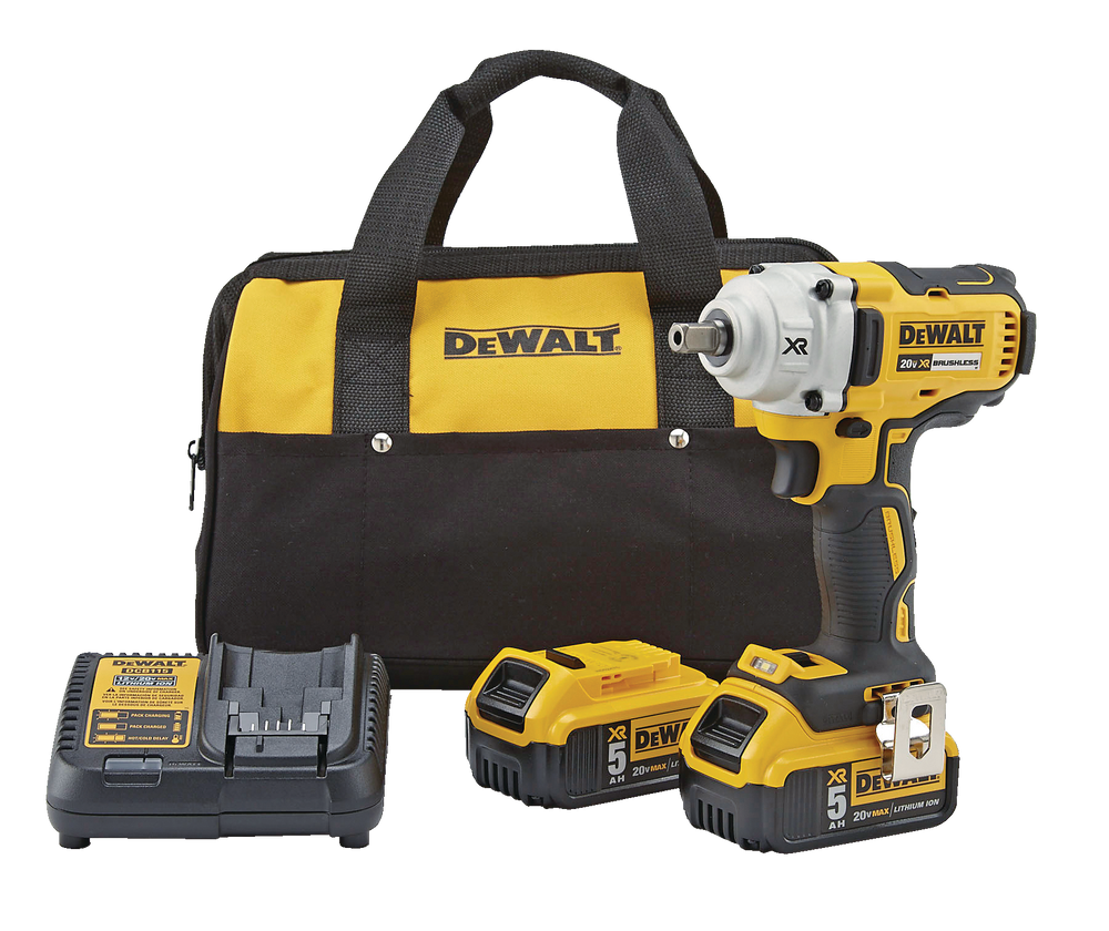 DEWALT DCF894P2 20V MAX XR Mid-Range Cordless Impact Wrench with ...