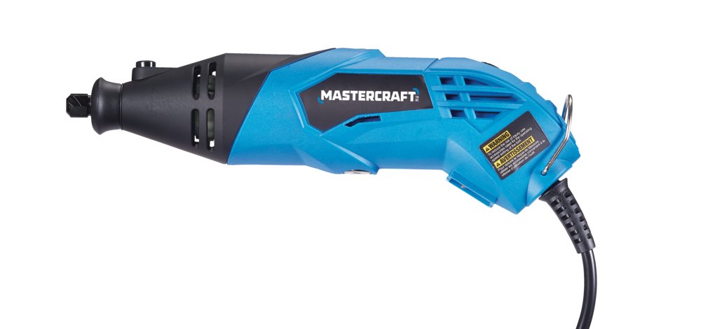 Mastercraft 1.4A Variable Speed Rotary Tool Kit with Attachments ...