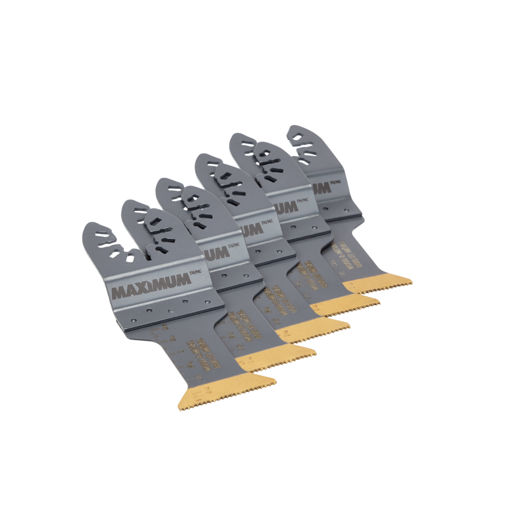 MAXIMUM Oscillating Multi-Tool Titanium Bi-Metal Wood & Metal Wide ...