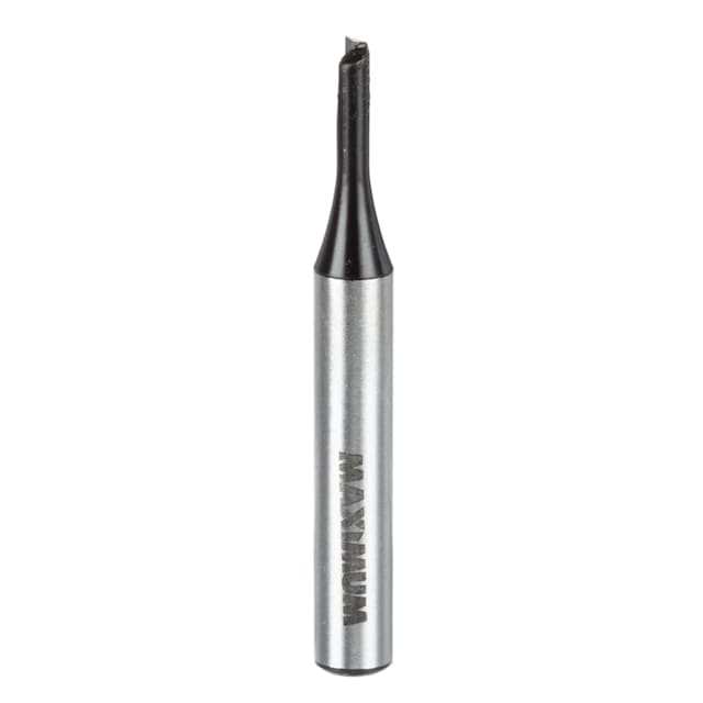 MAXIMUM Renegade Pro Carbide-Tipped Double Flute Straight Router Bit, 1 ...