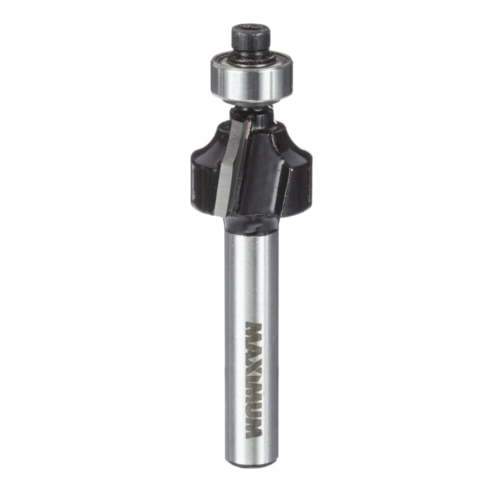 MAXIMUM Renegade Pro Carbide-Tipped Round Over Router Bit, 1/8 x 1/4-in ...