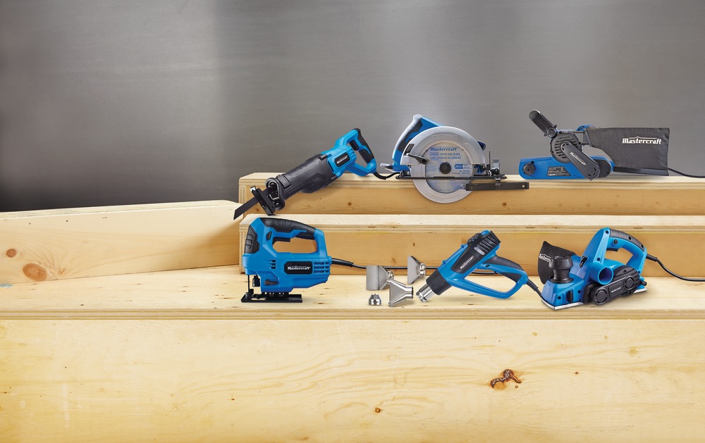 Mastercraft 5A 4-Position Variable Speed Orbital Jigsaw with LED Light ...