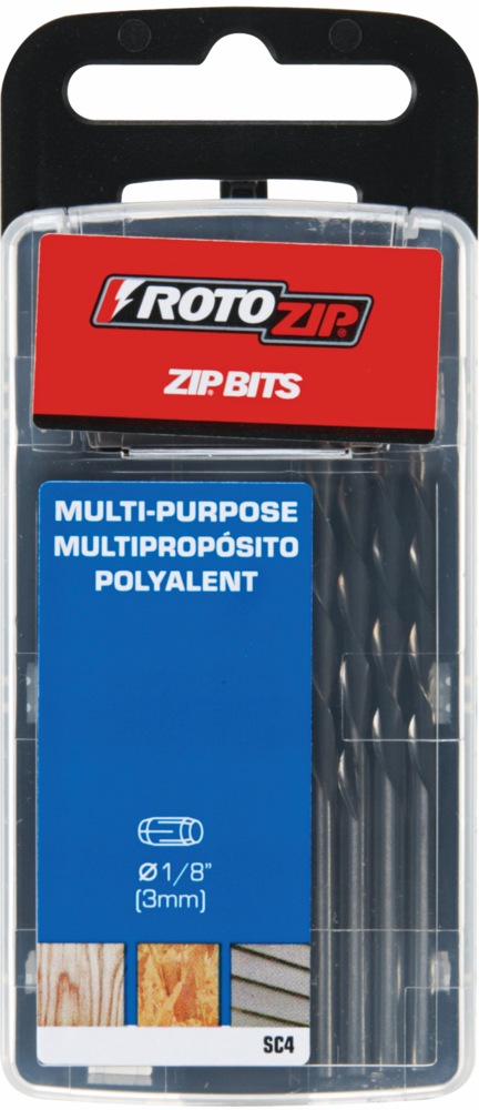 M2 High Speed Steel Bits 50-Piece Drywall Drill Bit Set - 1/8 Inch ...