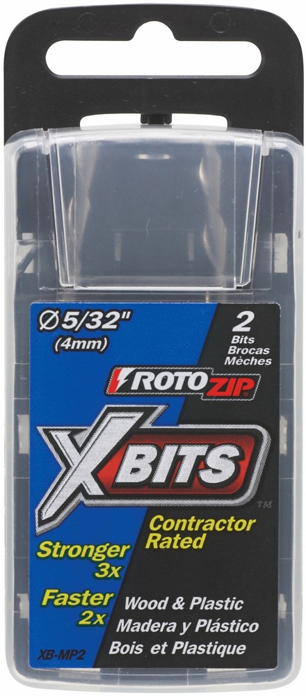 Rotozip XB-MP2 XBits Multi-Purpose Wood/Plastic Cutting Bits For Rotary ...