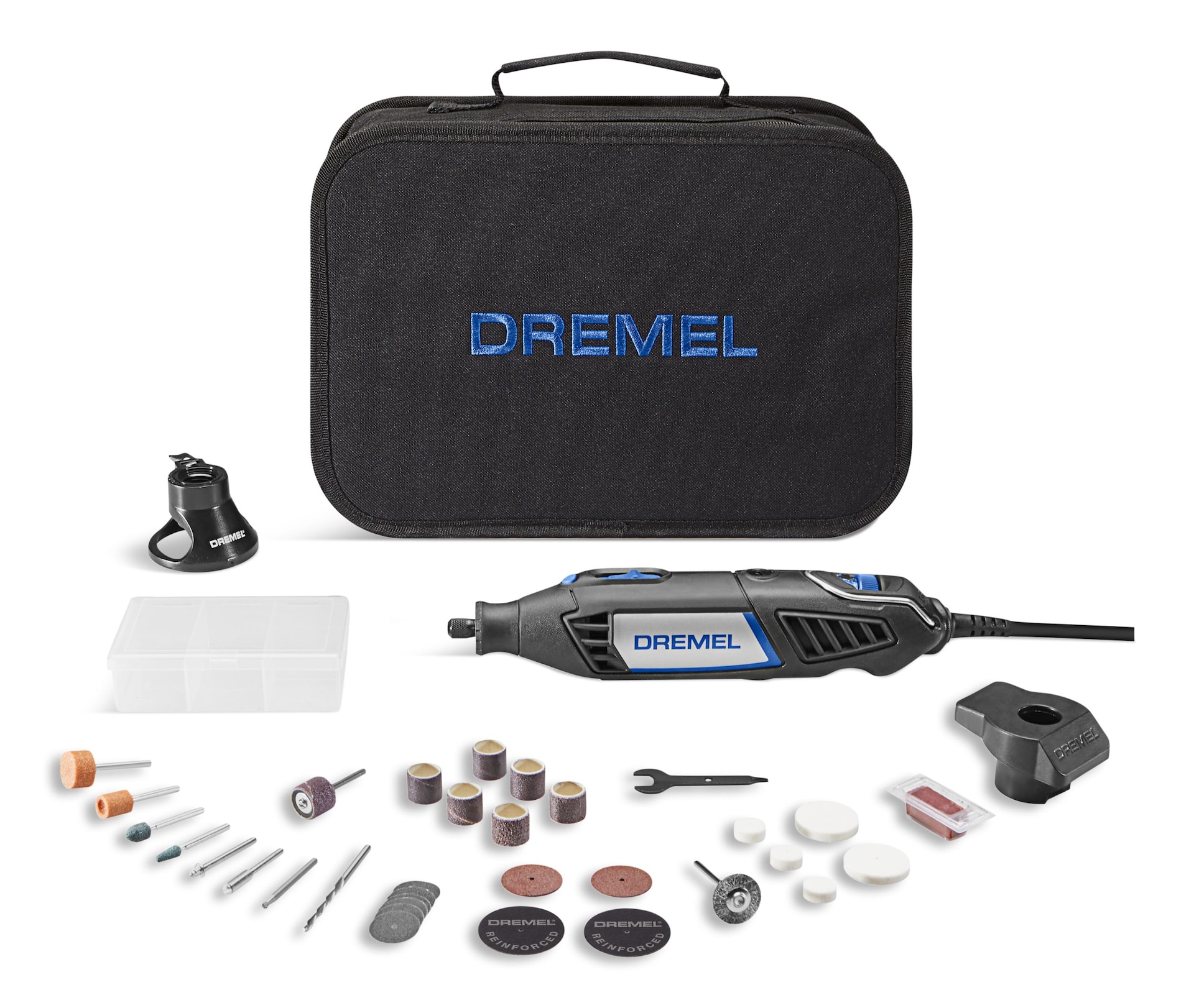 Dremel 4000-2/32 1.6A Variable Speed Rotary Tool Kit with Attachments ...