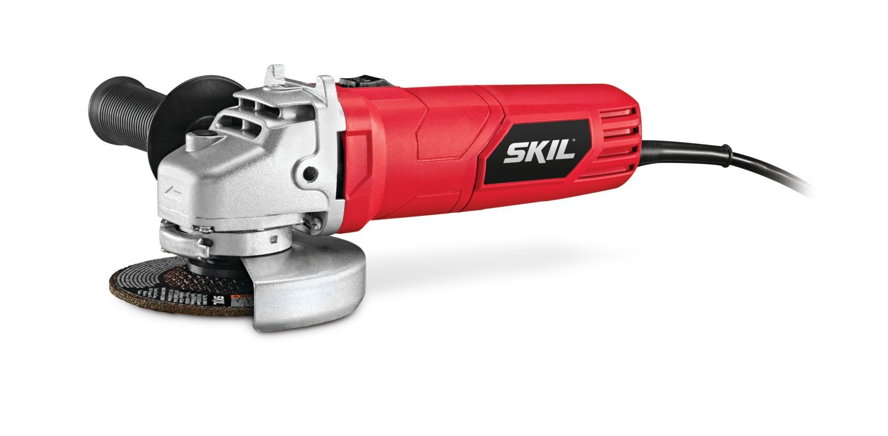 SKIL 9294-01 5.5A Heavy-Duty Corded Angle Grinder with Auxiliary Handle ...