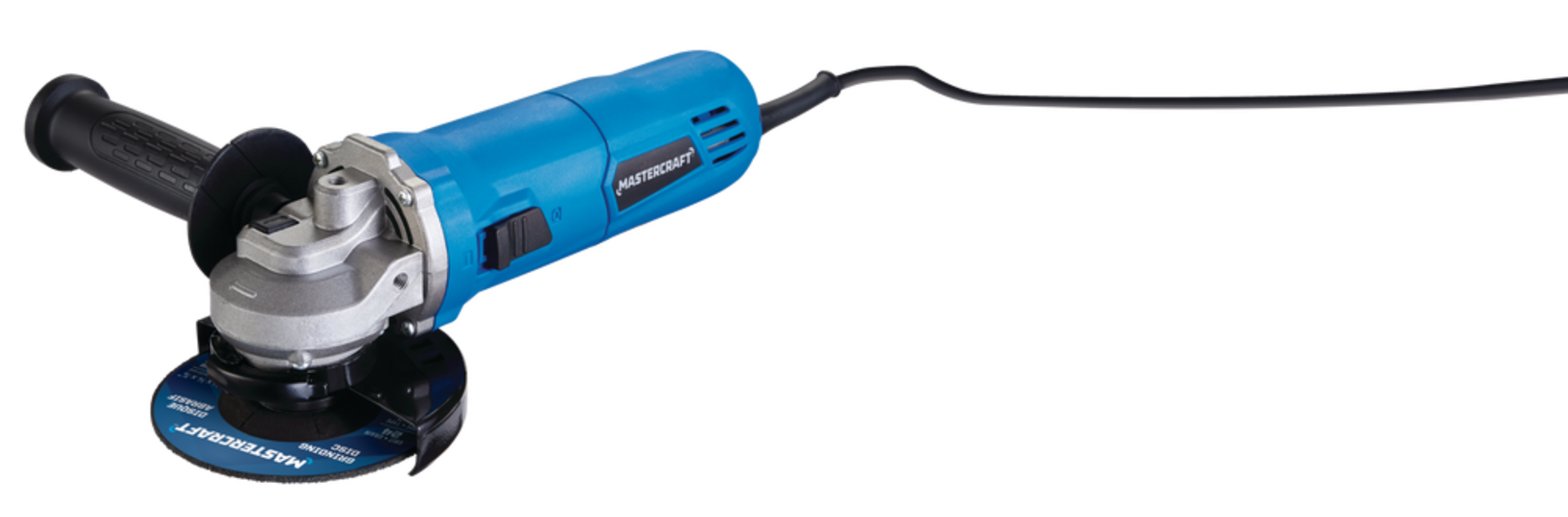 Mastercraft 6A Corded Single-Speed Angle Grinder with Bonus Cut-Off ...