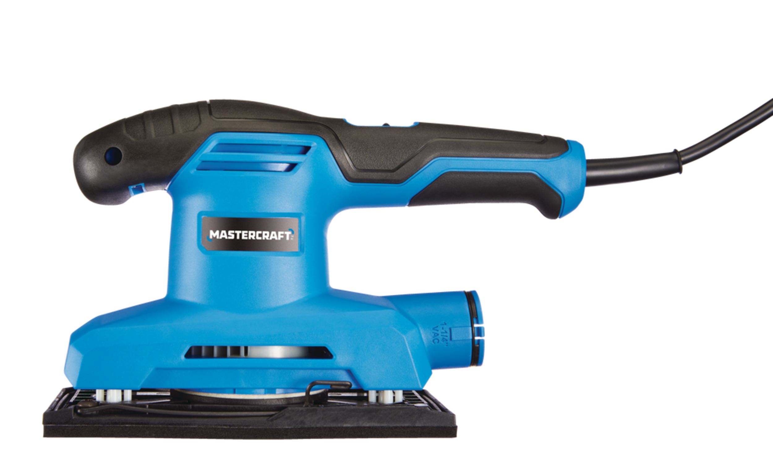Mastercraft 2.4A Corded Single-Speed Sheet Sander with Dust Canister ...