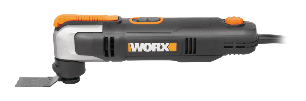 WORX WX686L 2.5A Variable Speed Oscillating Multi-Tool with Clip-In ...