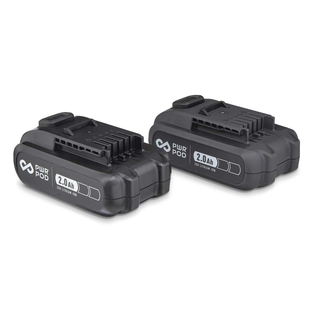 PWR POD 20V MAX 2.0 Ah Batteries, 2-pk | Canadian Tire